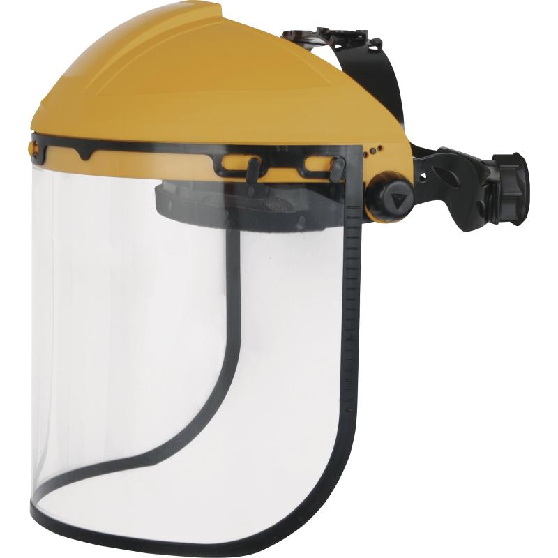 PROTECÇÃO FRONTAL + VISEIRA POLICARBONATO VISORPC - 39 X 20 cm ...